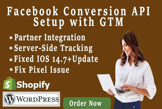 Setup facebook conversion api with gtm server side tracking by Dm_sumaiya_pro | Fiverr