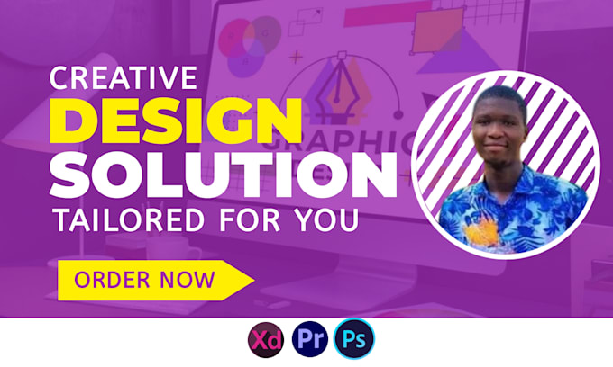 Create a compelling, creative, attention grabbing, professional design ...