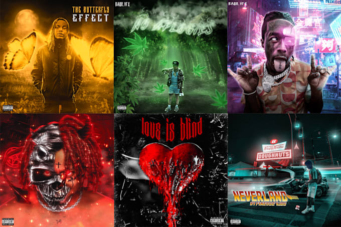 Design a professional album,single cover art by Merikanbelarabi | Fiverr