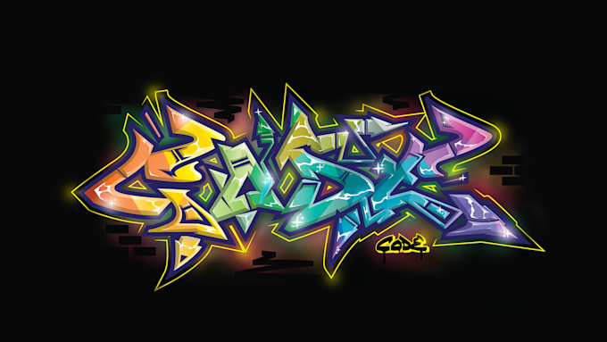 Create a unique graffiti design especially for you by Andriusvand | Fiverr