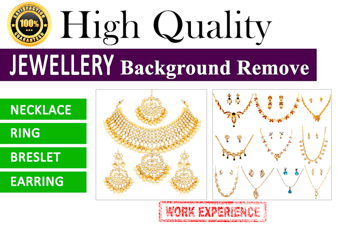 Jewelry background remove and resize by Daveshamim | Fiverr