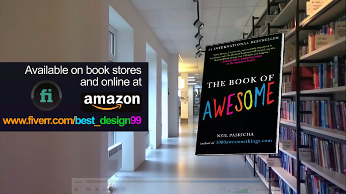 Make 3d book promotion video by Best_design99 | Fiverr