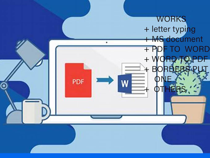 Do fast convert pdf to word and typing works by Dulanjanasam227 | Fiverr