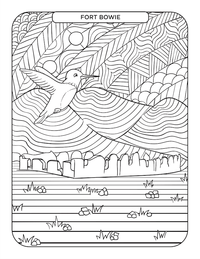 arizona coloring pages printable