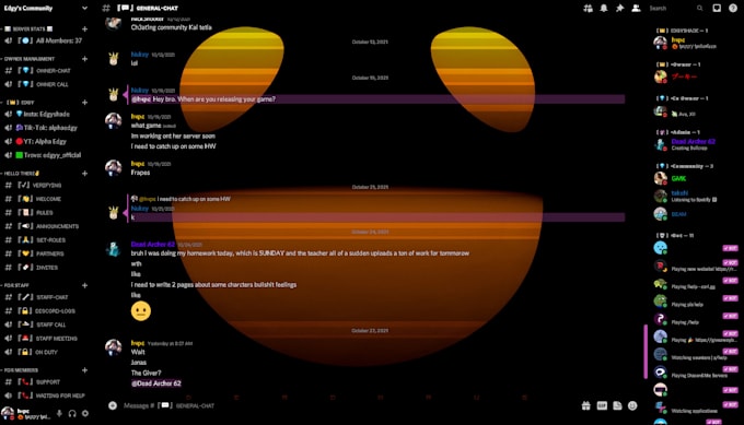 Create a discord community server for you by Edgyshade | Fiverr