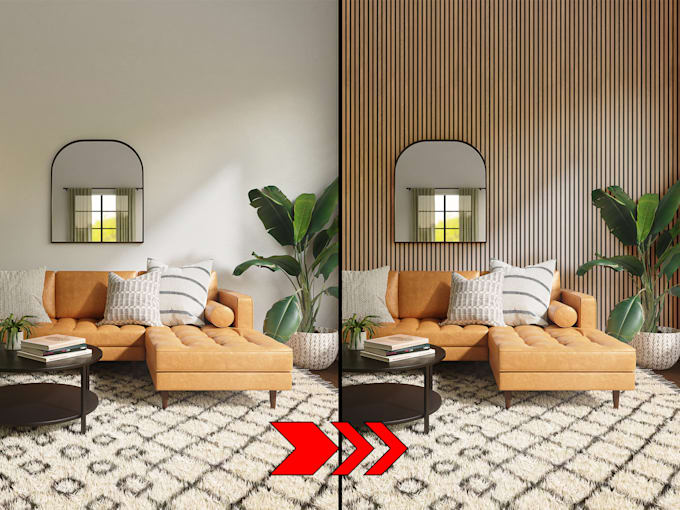 Change walls material and color by Jacopogrosso | Fiverr