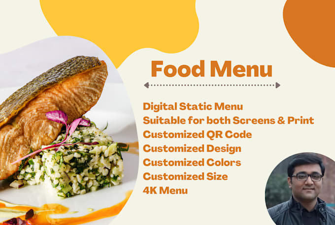 Design static digital menu board for restaurant, cafe, bar by M_fahad ...