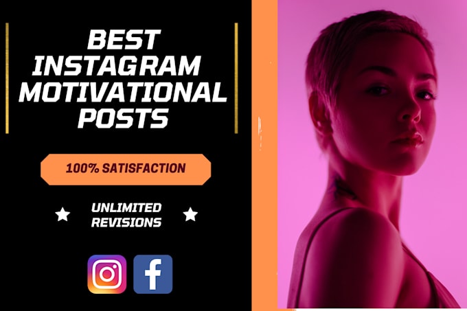 Design 30 attractive instagram motivational posts for you by ...