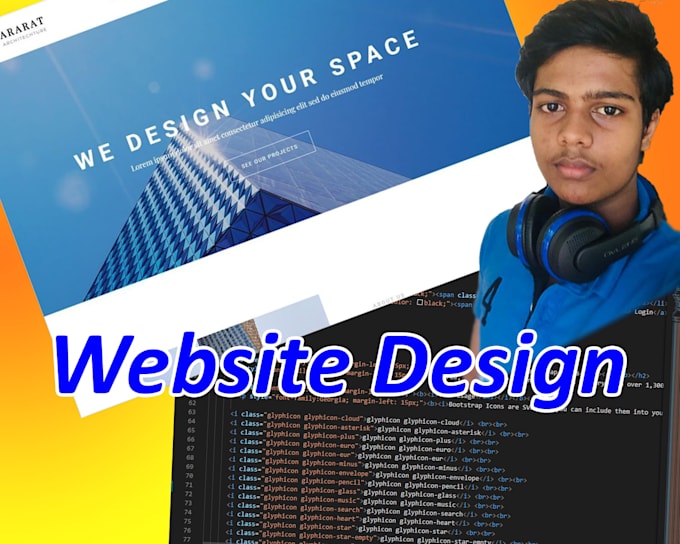 Design websites using html and bootstrap by Ltdhananjana | Fiverr
