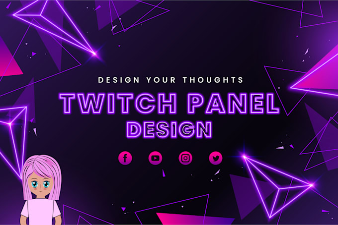 Design twitch profile panels by Akdesign76 | Fiverr