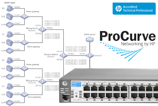 Configure voip qos on hp procurve switches by Tcsillag83 | Fiverr
