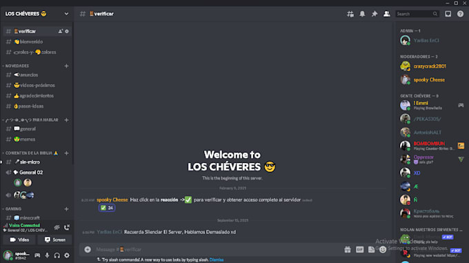 Configure a cool discord server by Ricardo_2323 | Fiverr