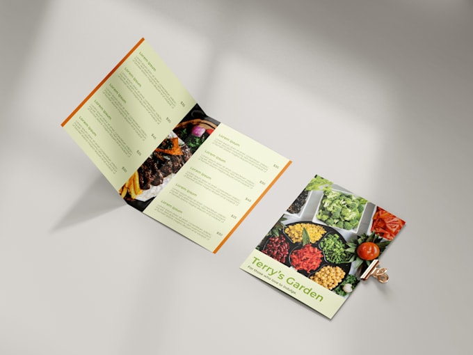 Design modern, professional menu or price list by B_line_design | Fiverr