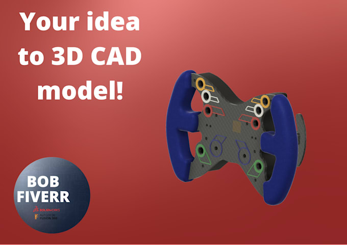 Design 3d print stl cad model to your needs by Bobfiverr | Fiverr