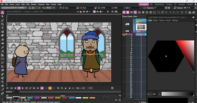 Create stickman simple 2d animation by Terra_93 | Fiverr