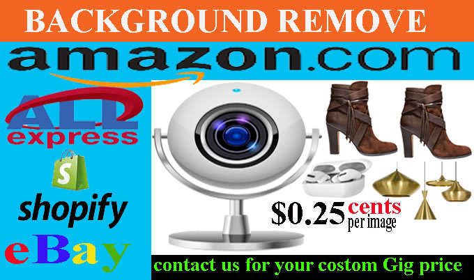 Edit amazon product background removal from images by Fahimhossein | Fiverr