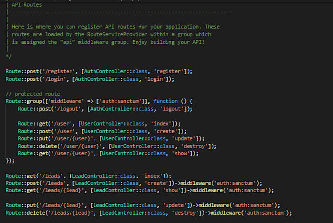 Develop and customize your laravel web application by Tulbadex111 | Fiverr