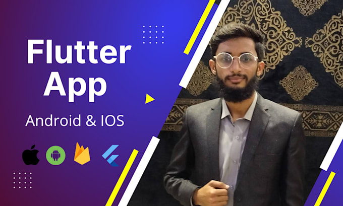 Be your flutter app frontend and backend developer for your custom app ...