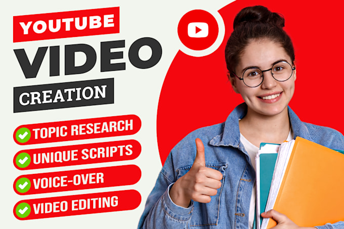 Be youtube video content creator for top 10, cash cow videos or ...