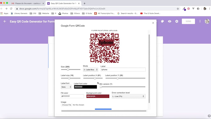 Bulk barcode and qr code generator by Usamaazam01 | Fiverr