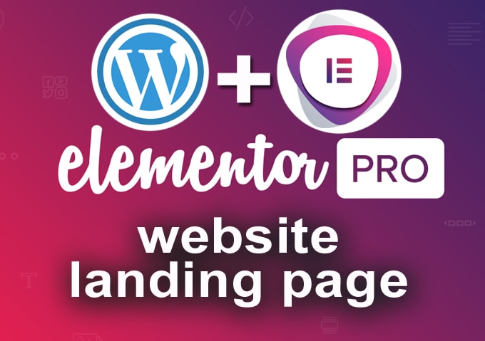 Entwerfen sie eine wordpress-website oder eine landingpage