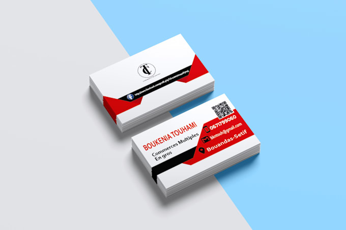 Dising professional business card by Bilalboukourchi | Fiverr