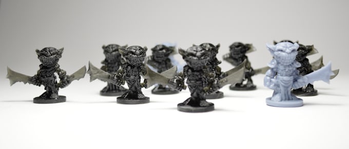 Batch 3d print your table top miniatures by Pendo_studio | Fiverr