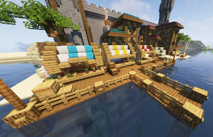 Build anything in minecraft for you by Fistofjustice | Fiverr