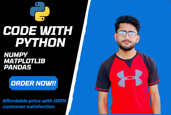 Do numpy, matplotlib, pandas projects for you by Shuraim642 | Fiverr