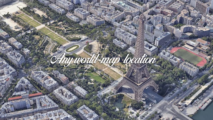 Create any google maps map for you in 3d format with 3d objects on it ...