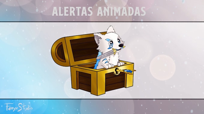 Create custom animated twitch alert by Fenyxstudio | Fiverr