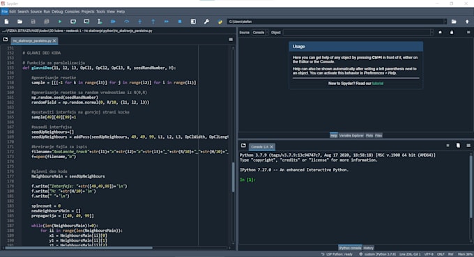 Do data analysis in python for you by Stefang94 | Fiverr