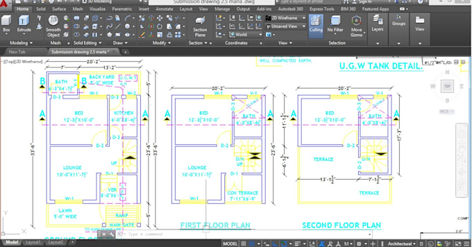 Draw 2d map drawings on autocad by Asadfreelancer2 | Fiverr