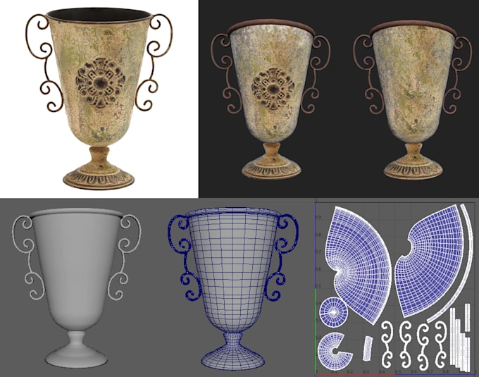 Create 3d assets in maya fully textured in substance painter by ...