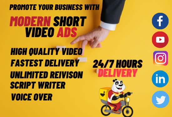 Create an attractive short video ads for your business by Logopro ...