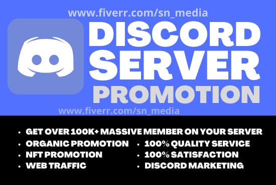 Create,promote and advertise your discord sever to real and active ...