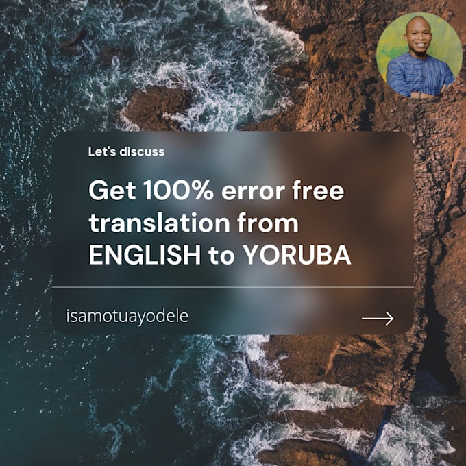 Translate yoruba to english and english to yoruba by Isamotuayodele ...