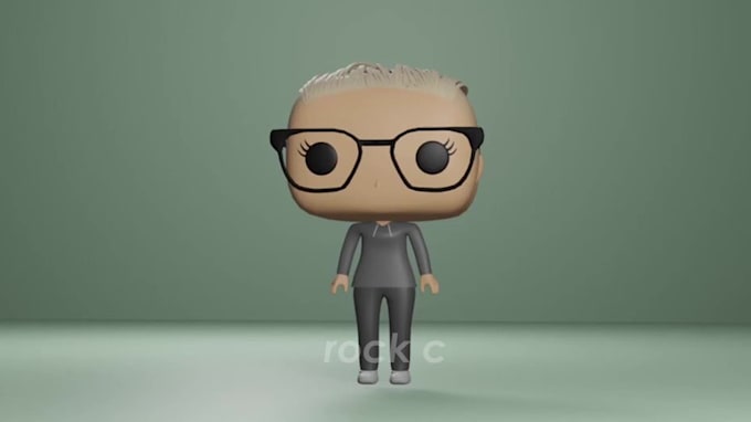Make custom 3d funko pop models by Rock_c | Fiverr