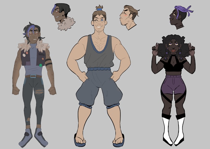 Design a custom character for you for any theme or fandom by Buppss ...