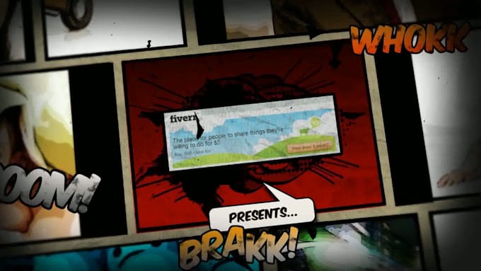 Make this creative cartoon comic style intro video by Videomaster2020 ...