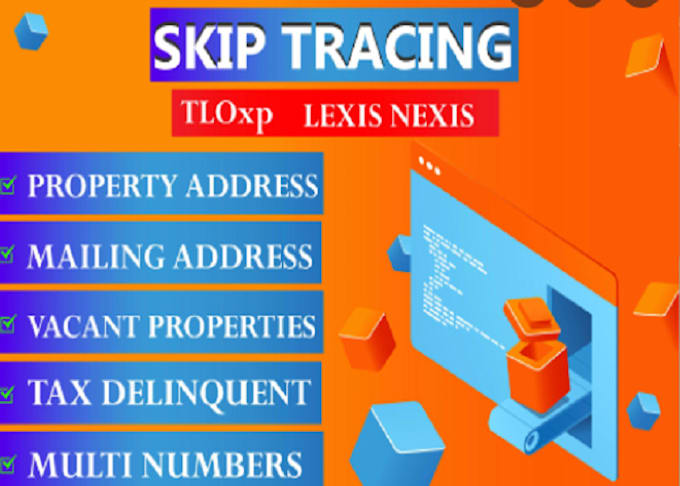 Provide you best skip tracing service by Hammad906 | Fiverr