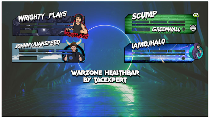Create a custom warzone health bar overlay by Tacexpert | Fiverr