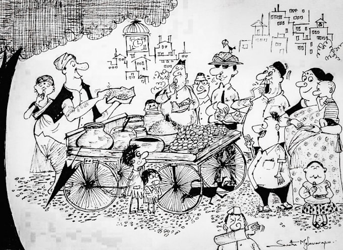 Hand draw cartoon portrayals of real life situations by Swetha_04 | Fiverr