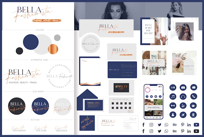 Design signature, business logo, and complete branding kit by Design ...