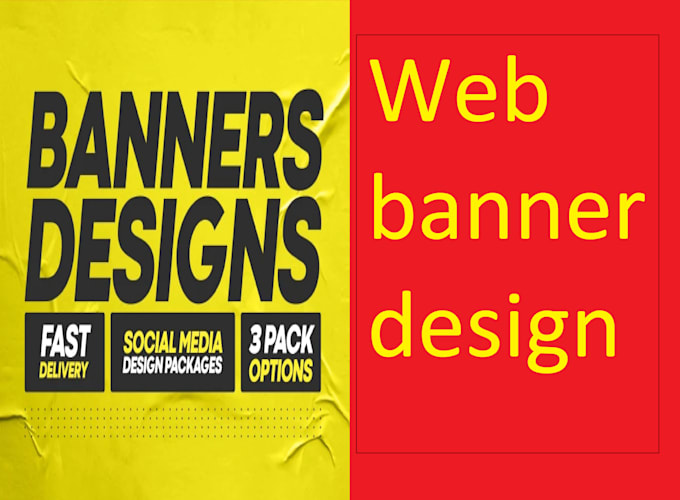 Design a normal website banner or headers by Hypermafia12 | Fiverr