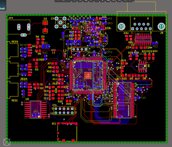 Design your pcb layout on altium for project or professional work by ...