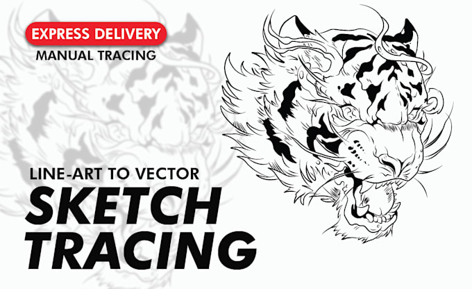 Vectorize your sketch, line art or drawing by Vicolo_arcano | Fiverr