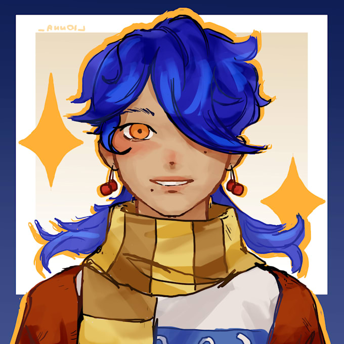 Draw you an anime style profile picture by Lionna_ | Fiverr