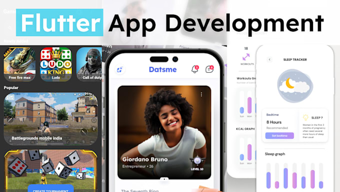 Develop mobile apps for ios and android using flutter by Prateek_su ...