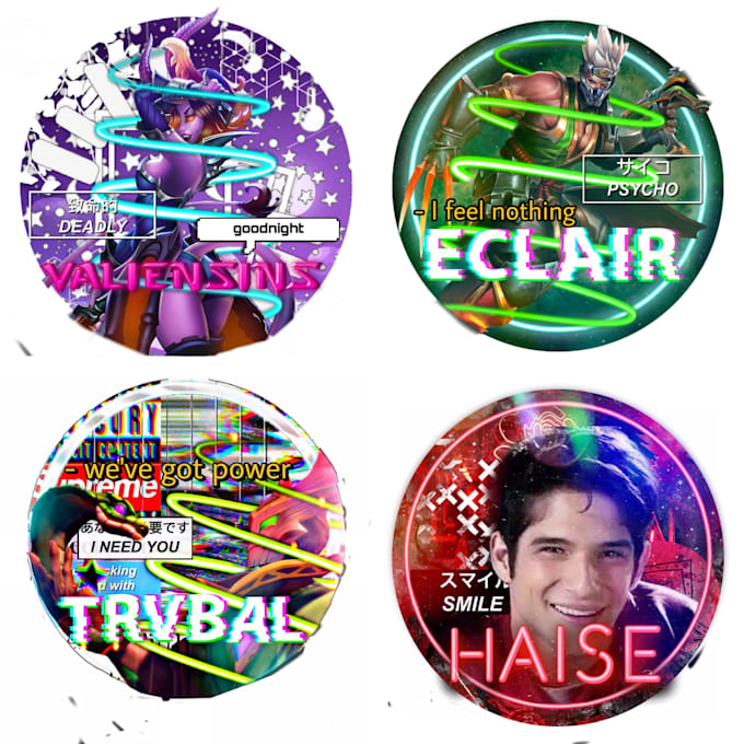 Create custom profile pictures and banners by Sakuuya | Fiverr